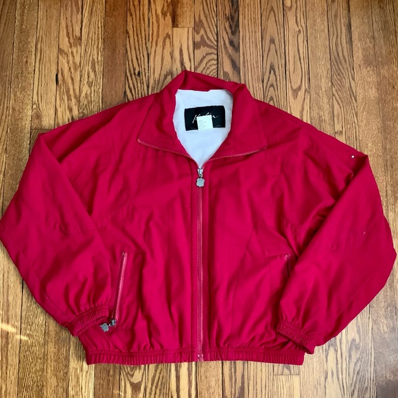 Jackets & Coats | Vintage Cherry Bomber Jacket | Poshmark